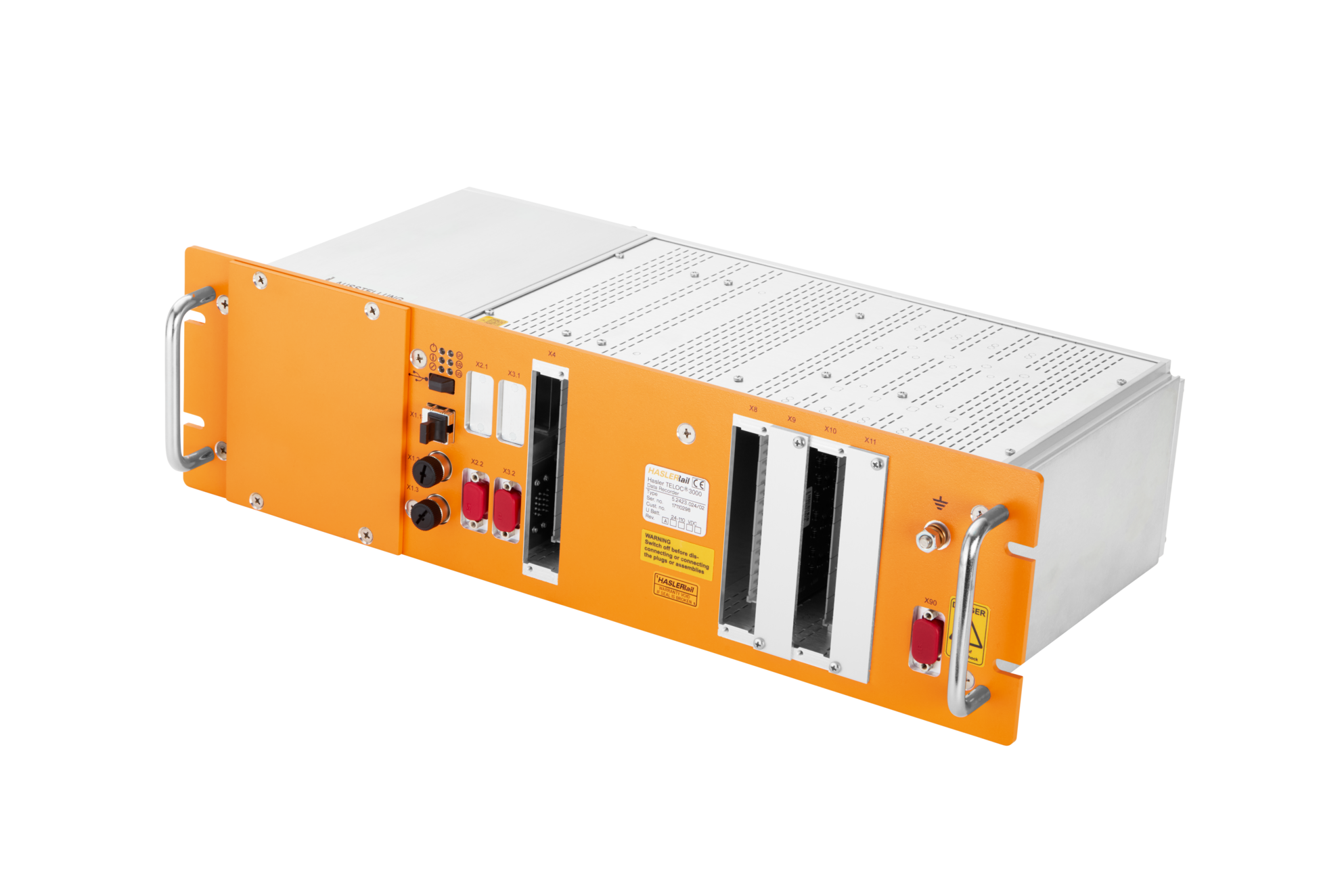 Data/event recorders - TELOC 3000 - HaslerRail